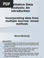 Convergent Parallel Mixed Method Design | PDF | Data | Quantitative ...