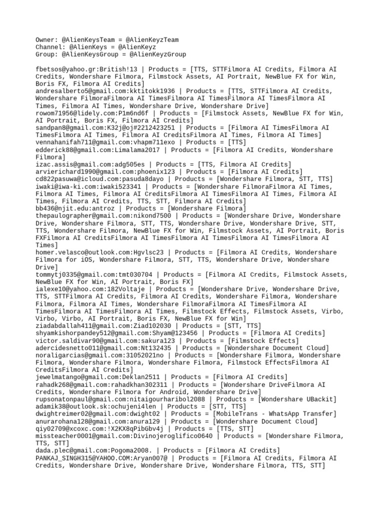 x1000 Wondershare Accounts | PDF | Ios | Speech Synthesis