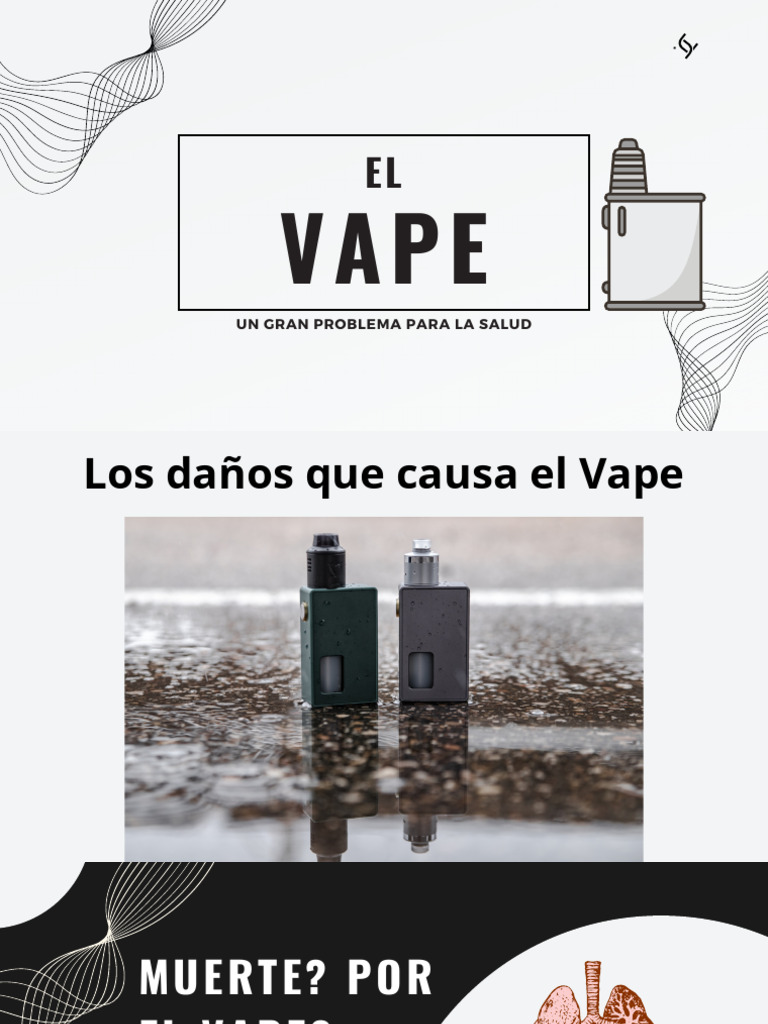 Vape | PDF | Salud y bienestar | Ciencia y matemáticas