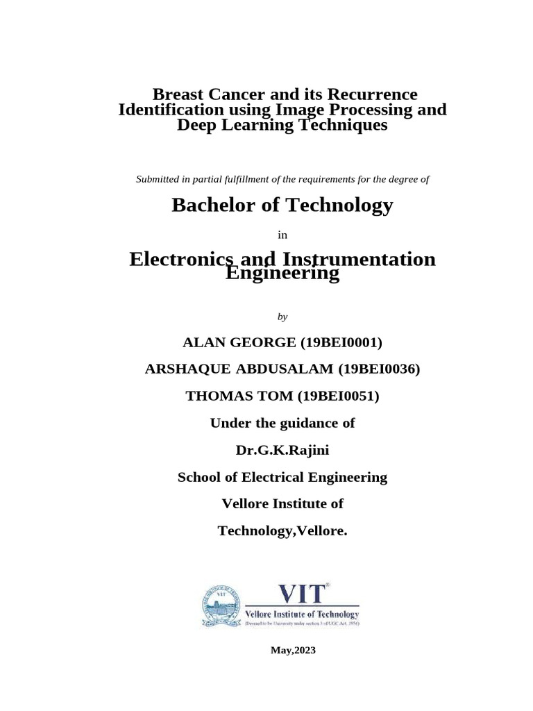 CAPSTONE Project Report Model | PDF | Support Vector Machine | Machine Learning