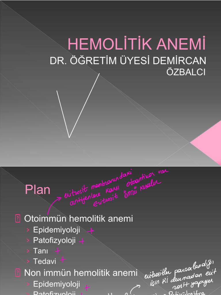 2 - Hemoli̇ti̇k Anemi̇ | PDF