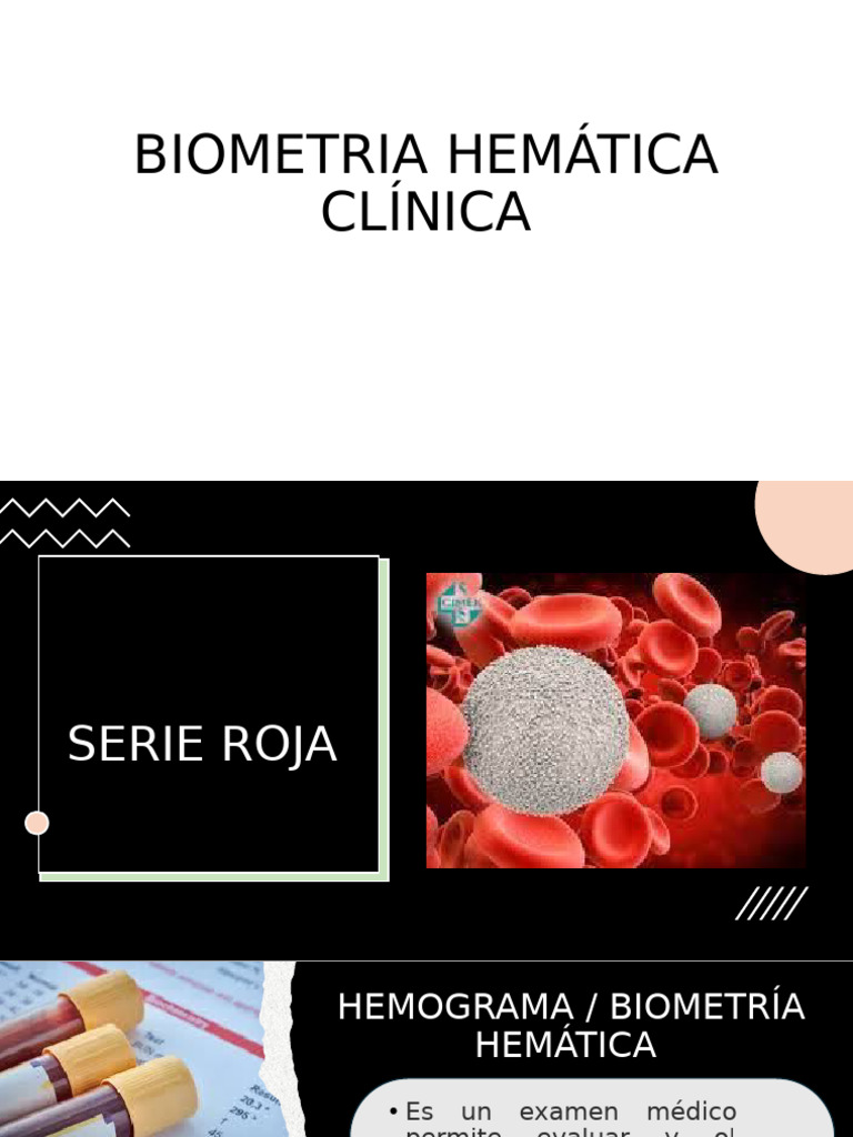 Hemograma: Análisis de Células Sanguíneas | PDF