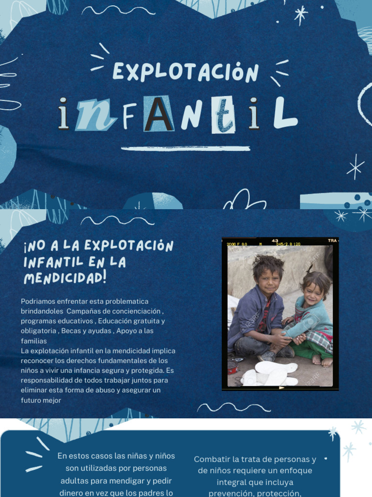Explotación Infantil | PDF | Ciencias sociales
