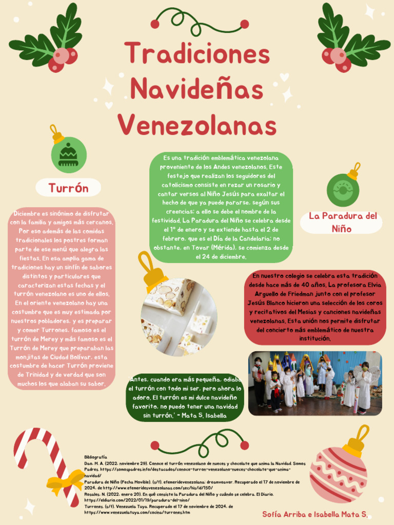 Tradiciones Navideñas Venezolanas | PDF | Navidad | Venezuela