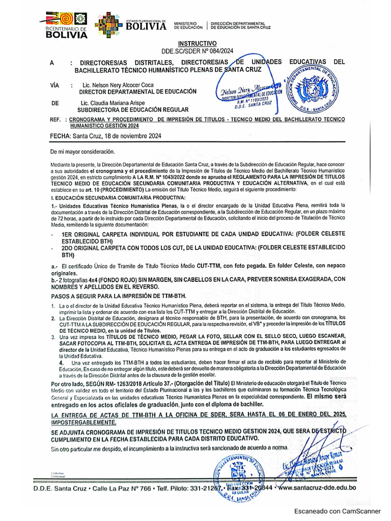 It Impresion de Titulos BTH | PDF