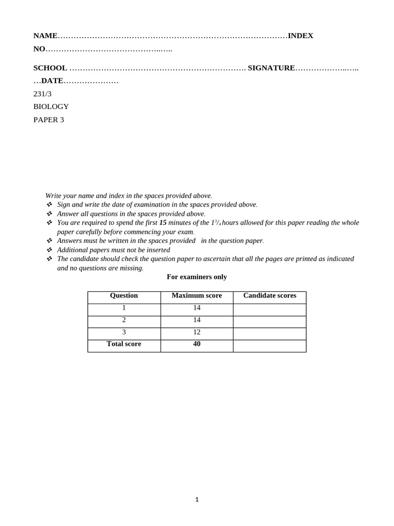 Biology Practical Exam 51 Questions | PDF | Technology & Engineering
