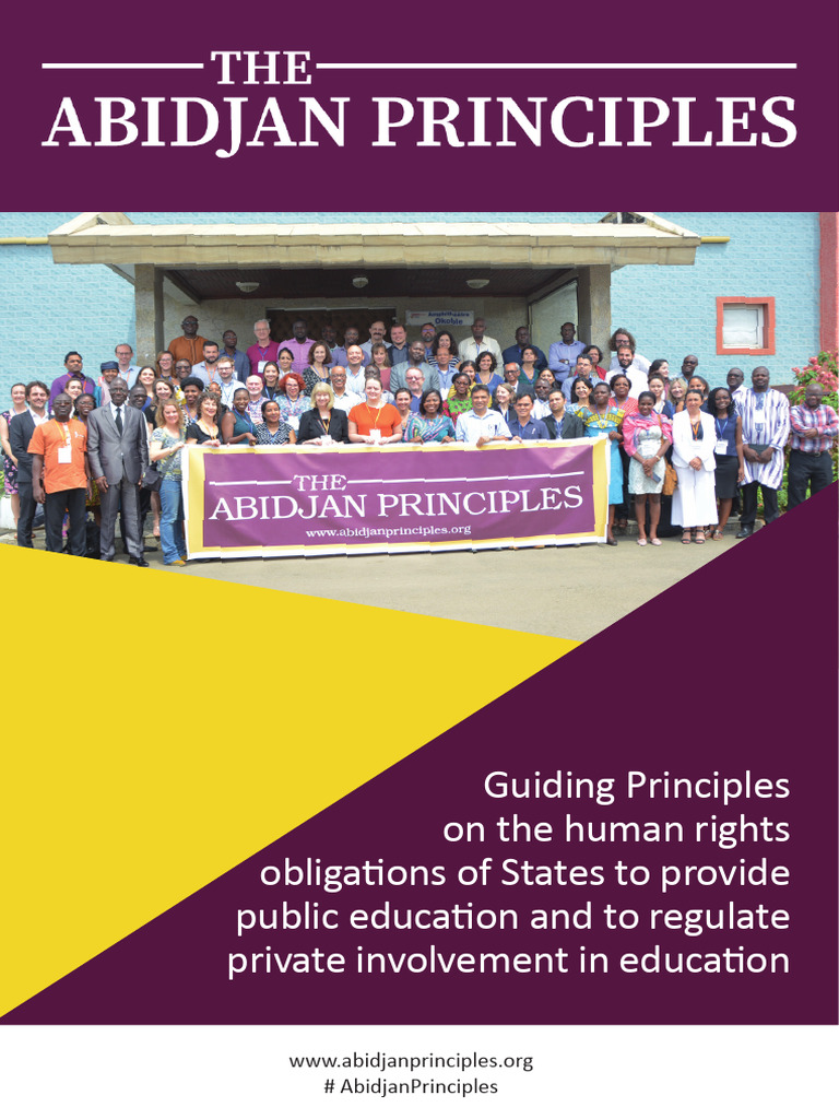 Abdijan Principles (2021) | PDF | Human Rights | Discrimination