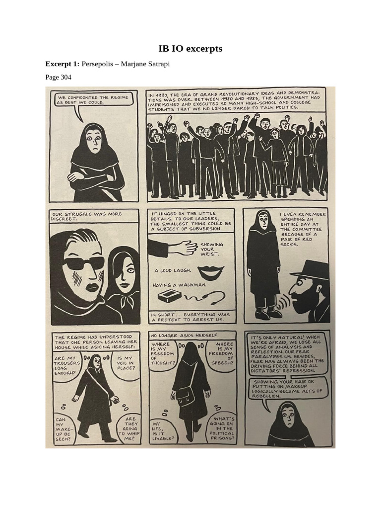 IB Oral Extracts | PDF