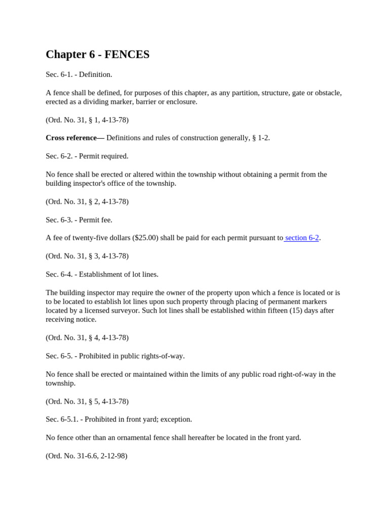 Fences | PDF | Fence