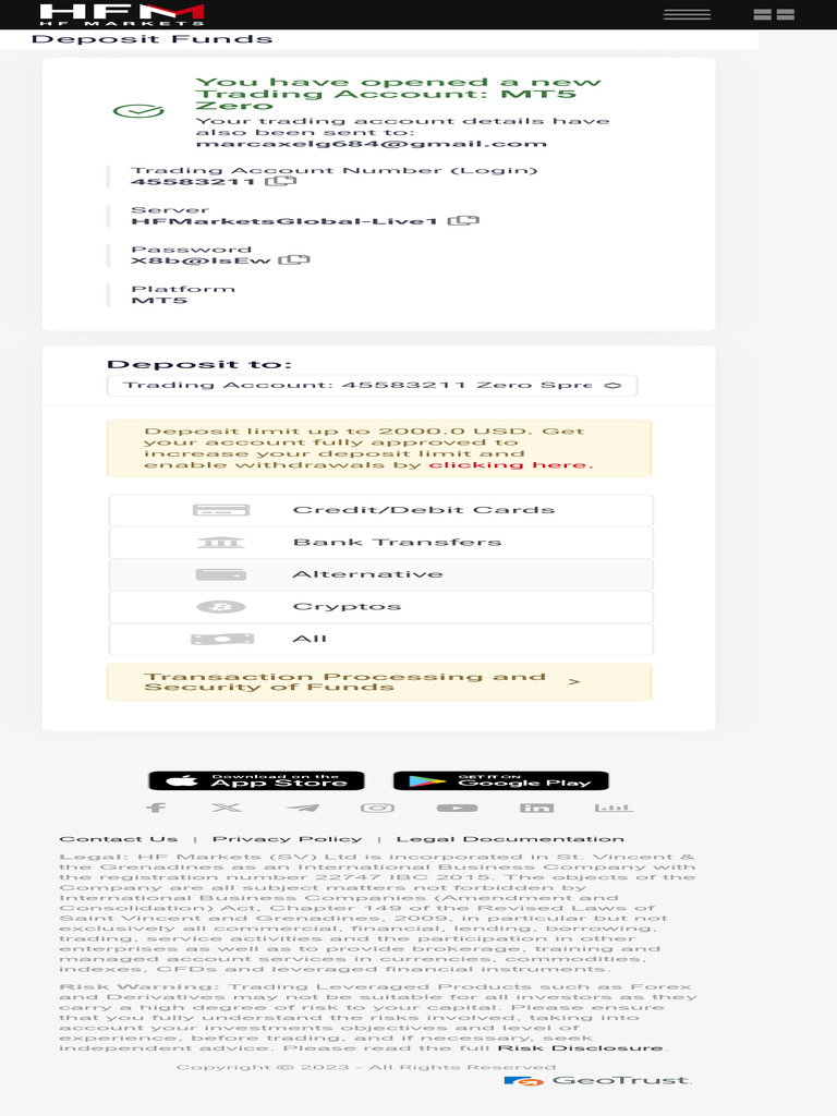 MyHF HFM Broker | PDF | Finance & Money Management | Business