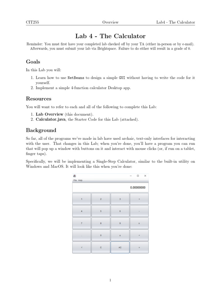 255_Lab4_master | PDF | Computing | Software