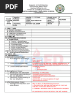 Per Teacher Daily Lesson Log DLL M E Checklist | PDF | Teachers | Learning