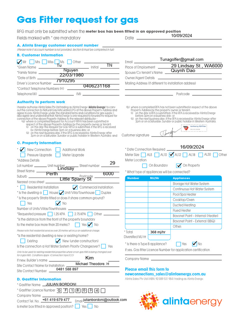 Alinta-Energy-Rfg-2021-Pdffiller - 2 - 1 | PDF | Water Heating