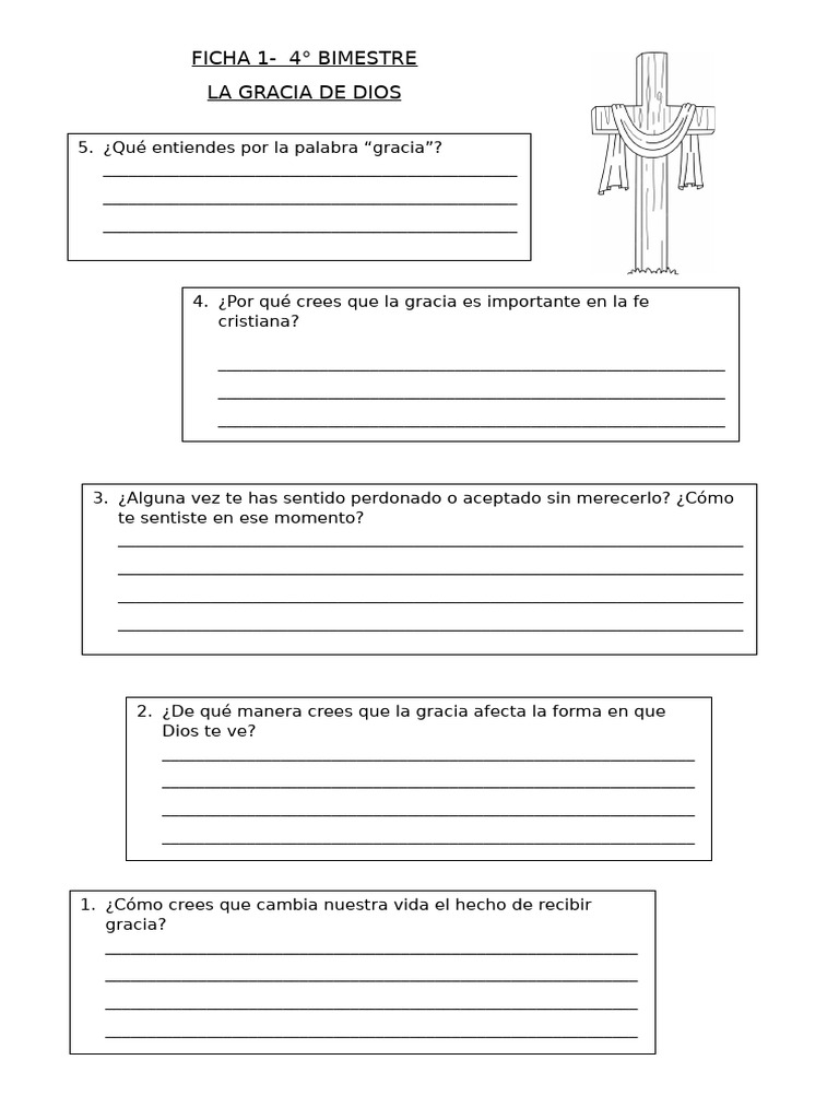 FICHA 1 - 4° Secundaria | PDF | Relaciones personales, crianza y desarrollo personal | Estilo de ...