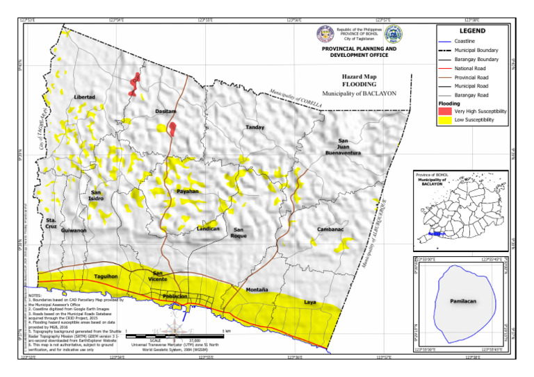 Marilao Bulacan Flood Hazard Map 2025 | PDF | Map | Graphic Design