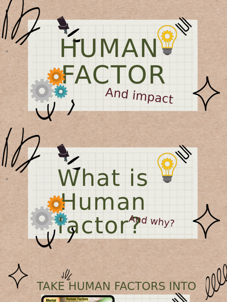 Human Factor Introduction | PDF | Error | Chernobyl Disaster
