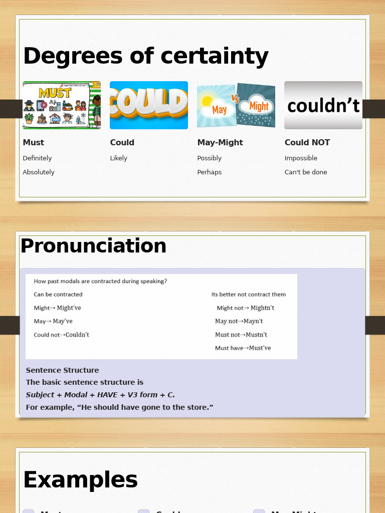 Degrees of Certainty Unit 13 | PDF
