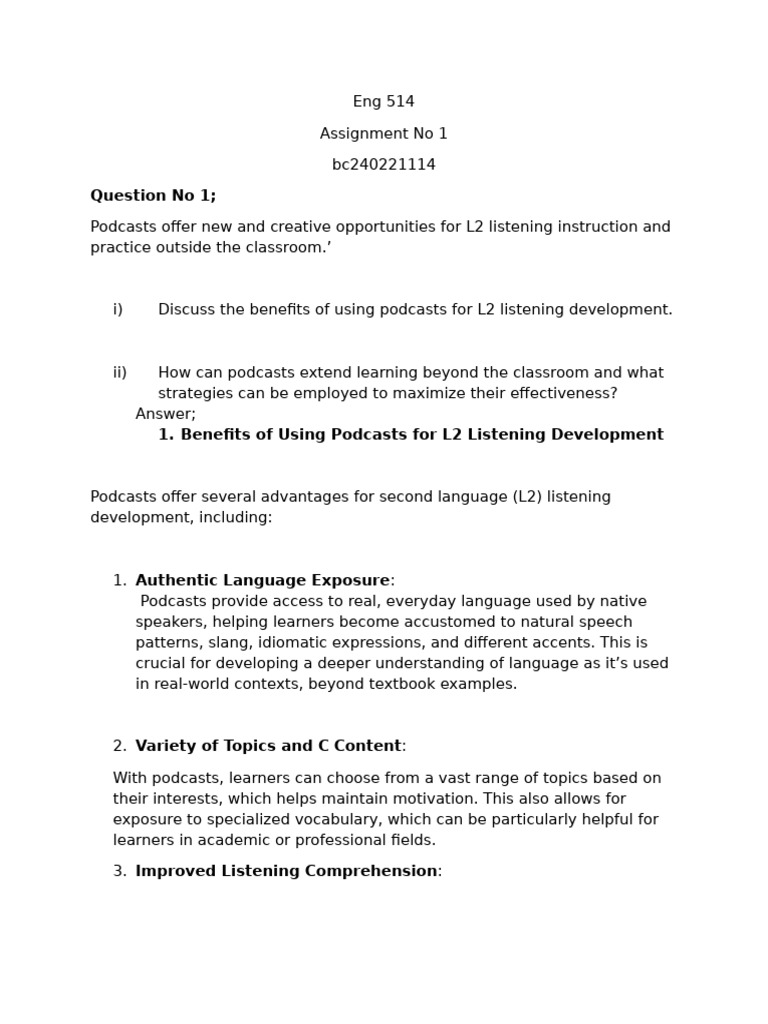 BC 240221114 | PDF | Second Language | Learning