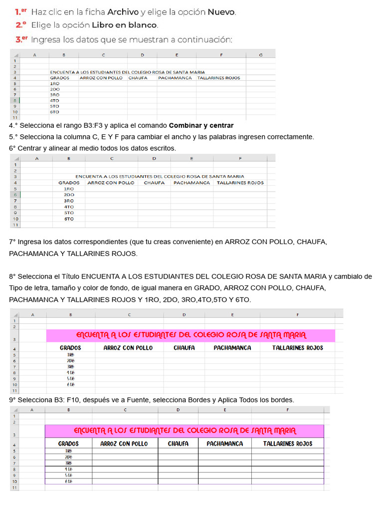 Tarea de Computacion Del 14 - 11 de 5to | PDF