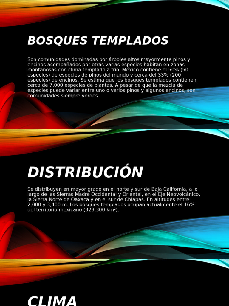 Flora y fauna de bosques templados | PDF | Los bosques | Clima templado