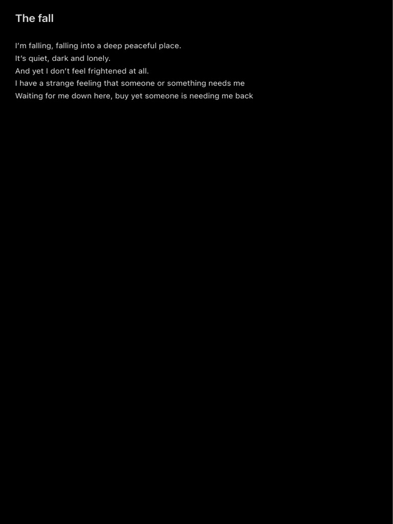 The Fall | PDF | Mystery, Thriller & Crime Fiction