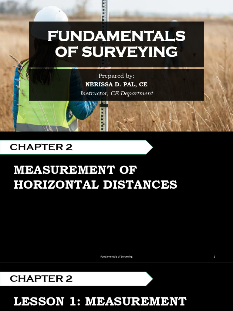 Horizontal Distance Measurement Techniques | PDF | Surveying | Metrology