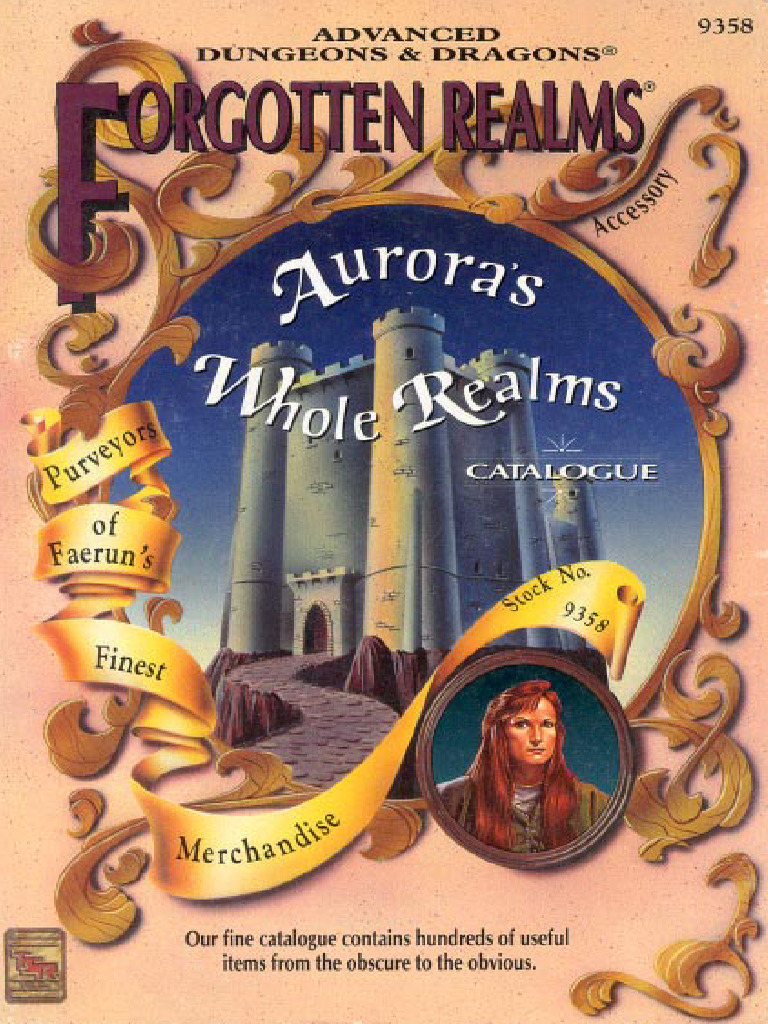 AD&D - Forgotten Realms - Aurora's Whole Realms Catalogue | PDF | Tsr ...