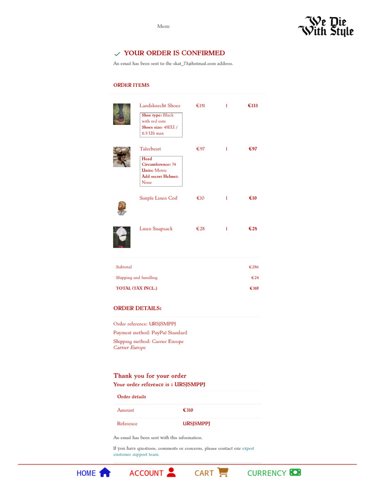 We Die With Style 14072024 | PDF | Softlines (Retail) | Clothing