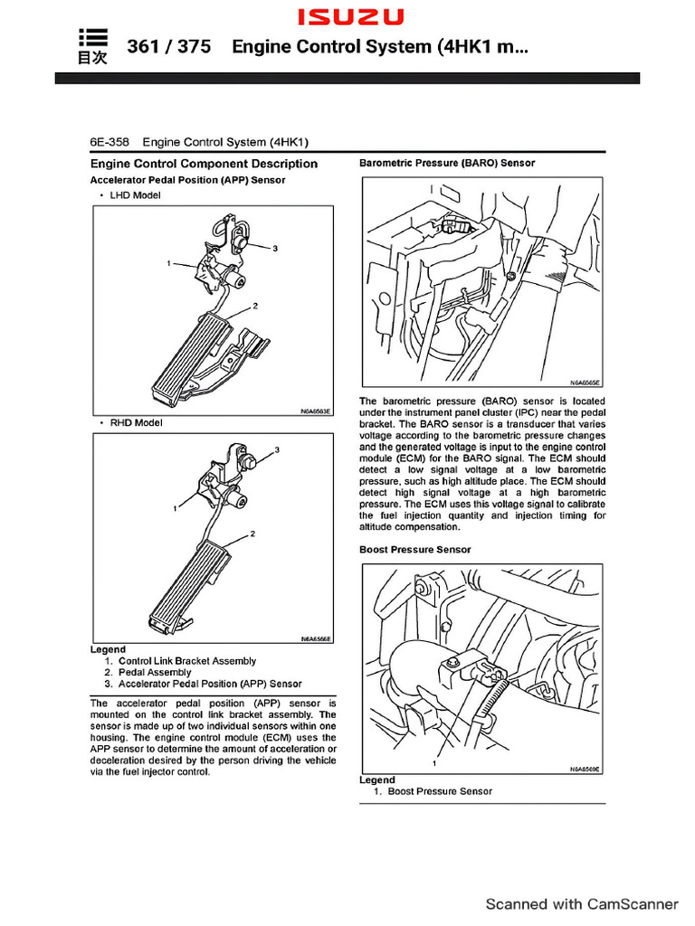 Isuzo 4 4hk1 Numero 4 | PDF