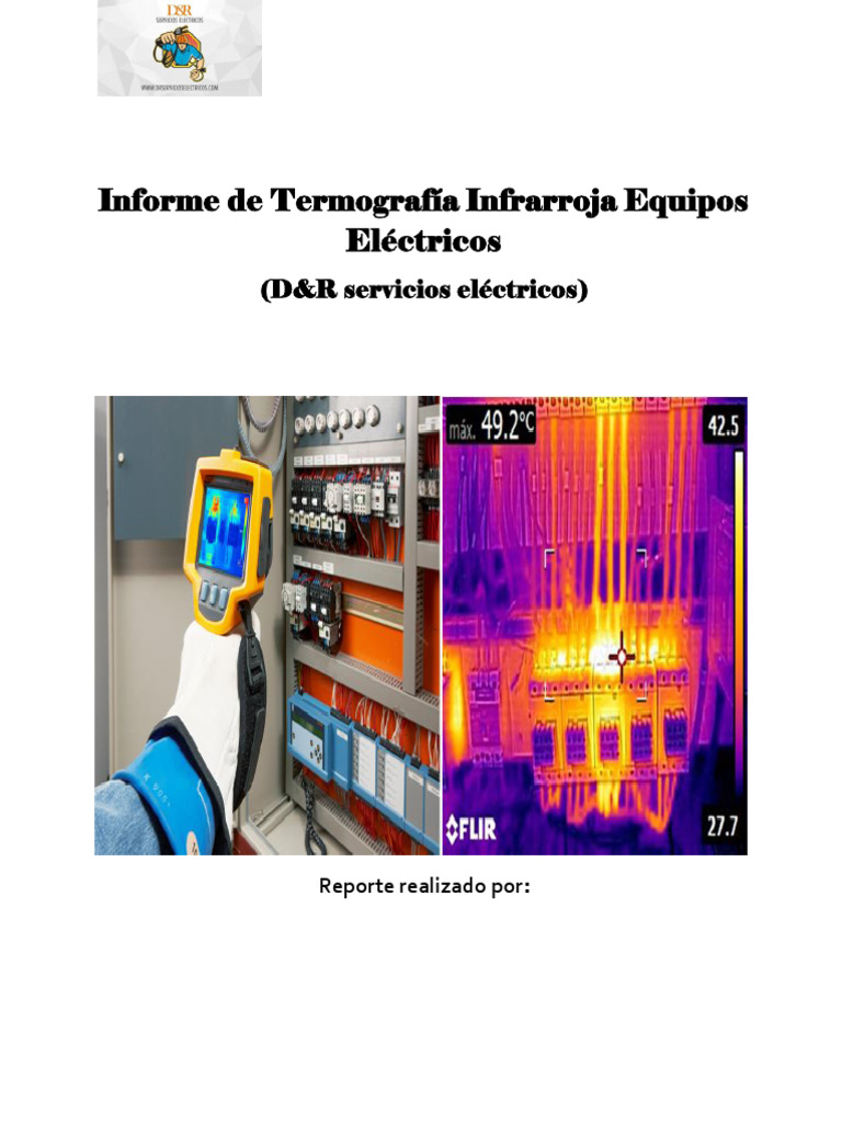 Informe de Termografia | PDF | Termografía | Temperatura