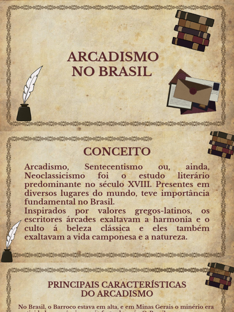 Arcadismo No Brasil - 20241105 - 160821 - 0000 | PDF | Barroco