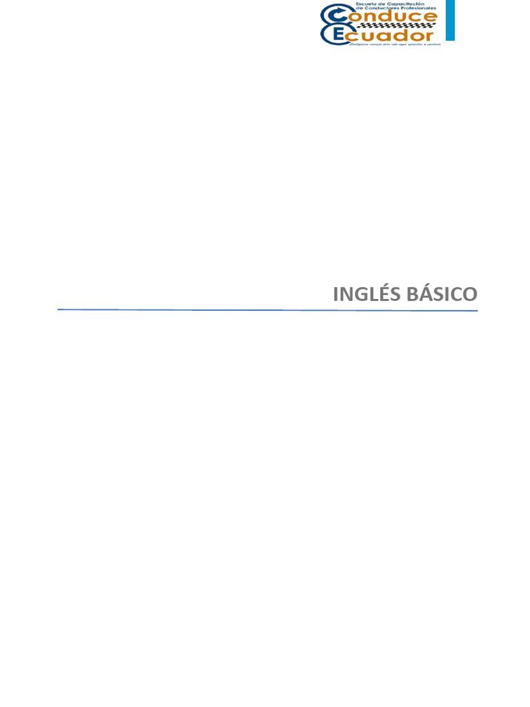 Ingles 3 | PDF