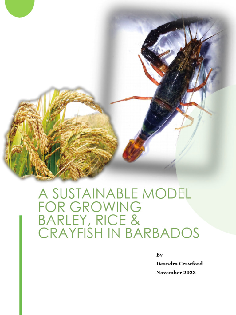 Design Implementation and Testing of A Sustainable Model For Growing ...