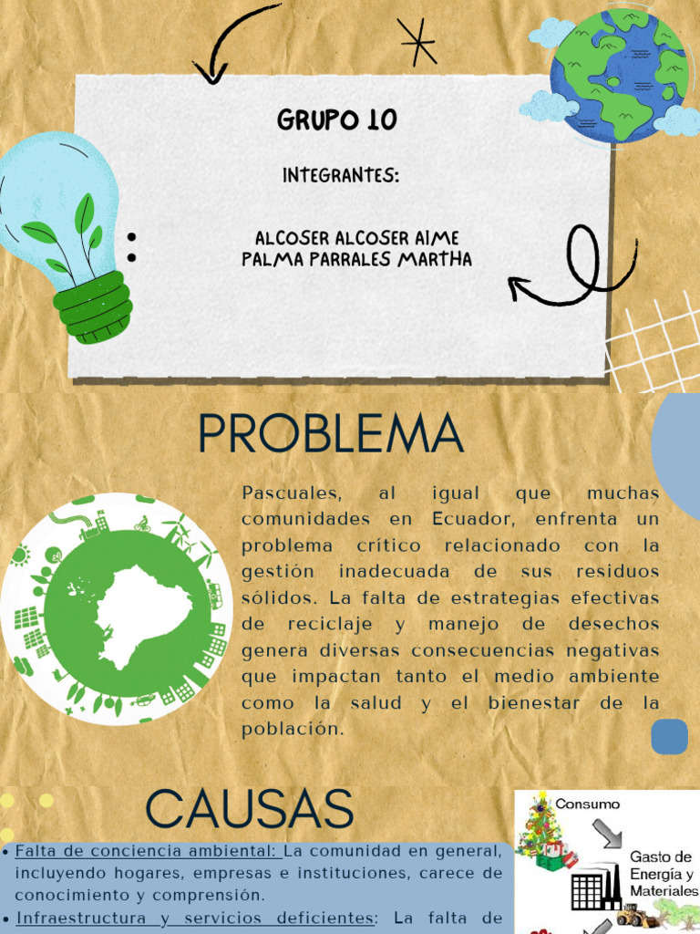 Formulacion de Poryecto Palma | PDF | Residuos | Reciclaje