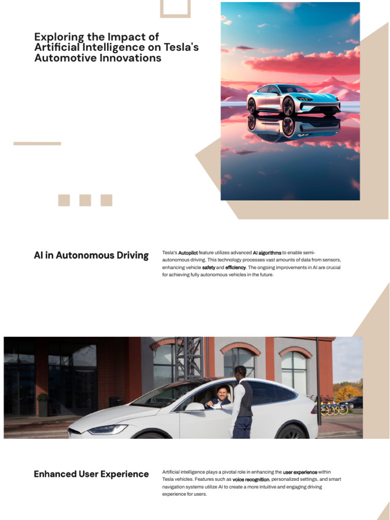 Slidesgo Exploring The Impact of Artificial Intelligence On Teslas ...