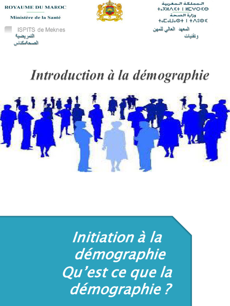 Introduction à la démographie | PDF | Statistiques | Démographie