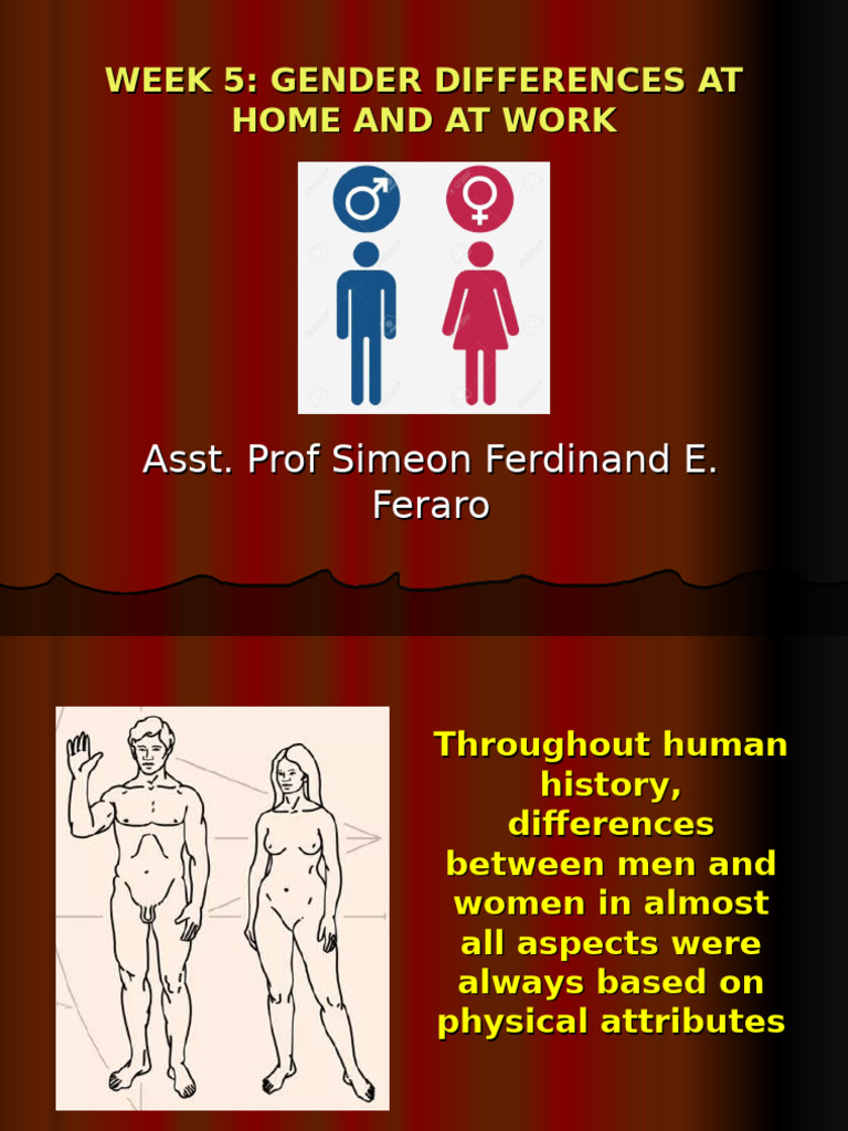 Week 5 Lecture | PDF | Sexual Harassment | Gender Week 5 Lecture | PDF | Sexual Harassment | Gender