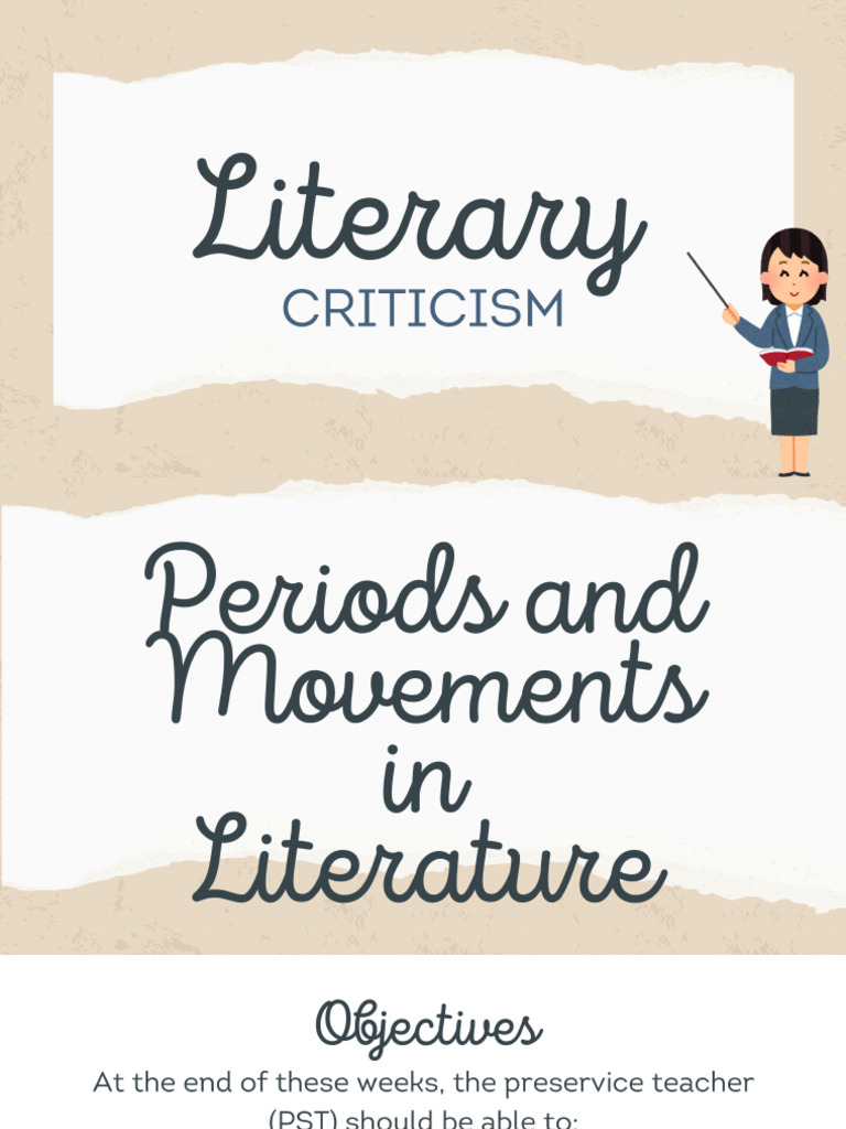 Literary Criticism (Post-Modern Movements) | PDF