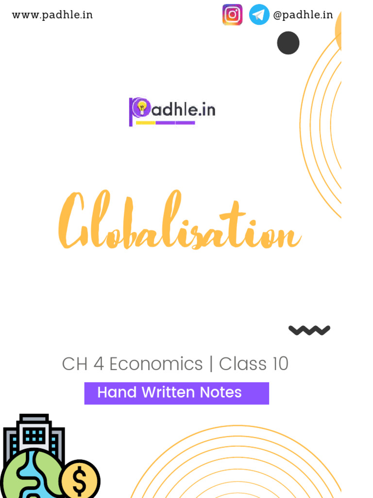 Globalisation Notes With PYQ | PDF | Multinational Corporation ...