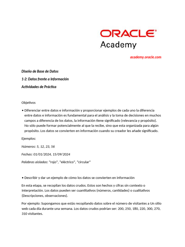 Reiny Raúl | PDF | Bases de datos | Información