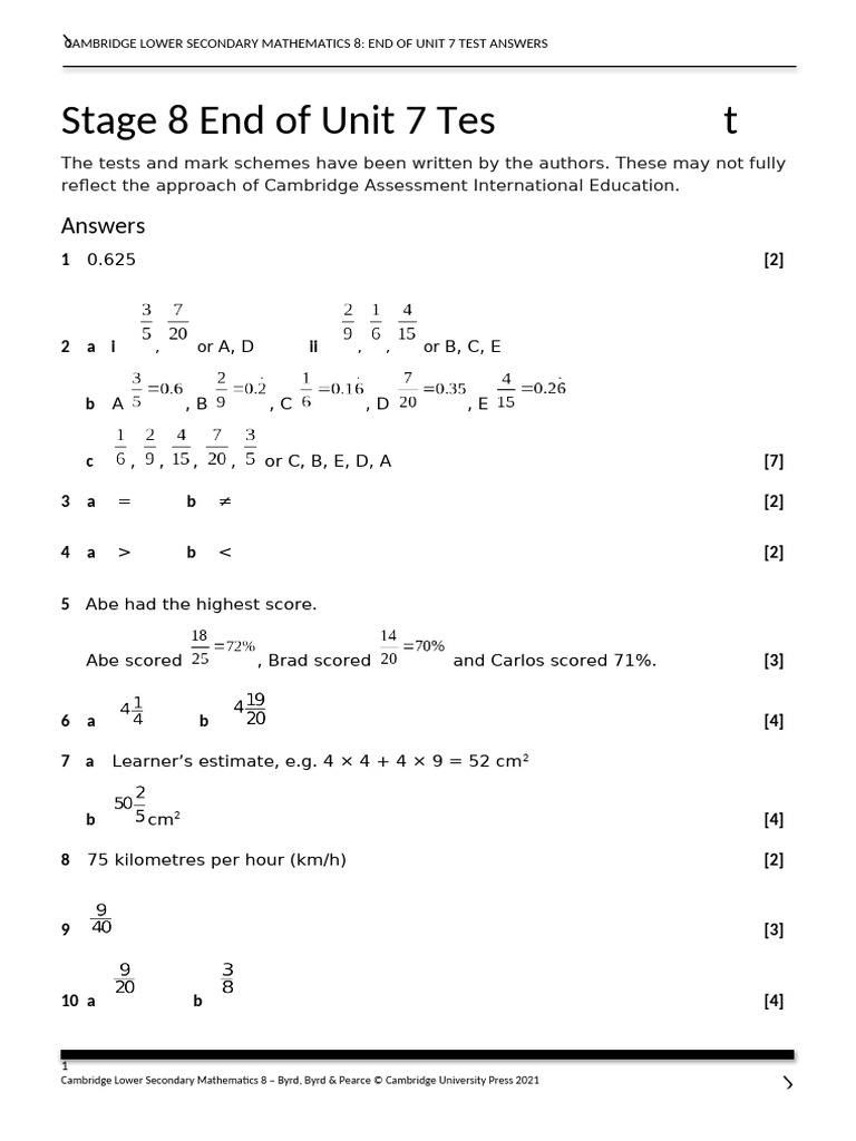 653167611-End-of-Unit-7-Test-Answers Skibidi Toilet | PDF