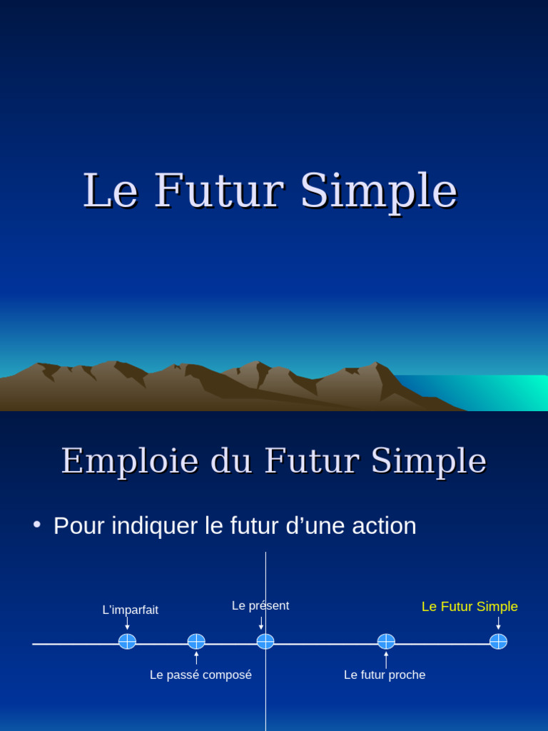 Le Futur Simple | PDF