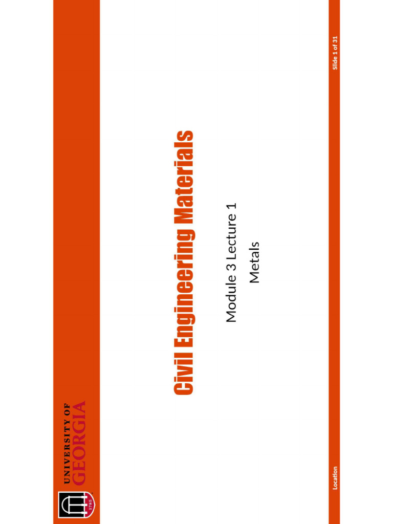 Module 3 - Metal | PDF
