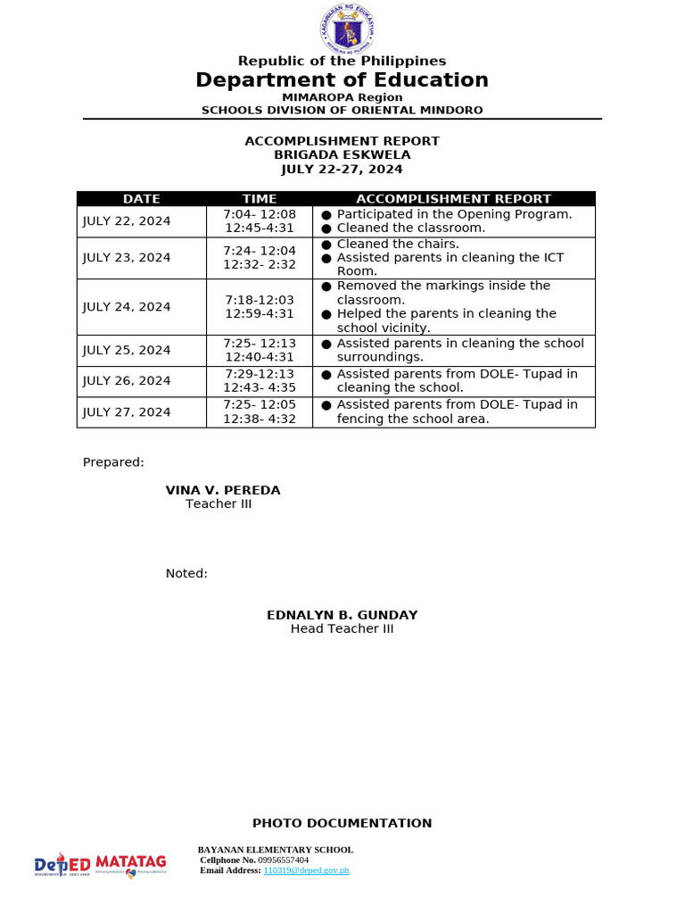 IDLAR BRIGADA ESKWELA | PDF