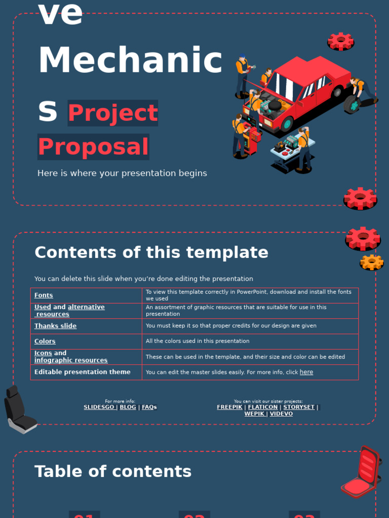 Mechanic Project Proposal Template | PDF | Expense | Customer ...