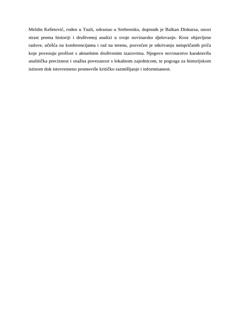 Biografija PCRC | PDF