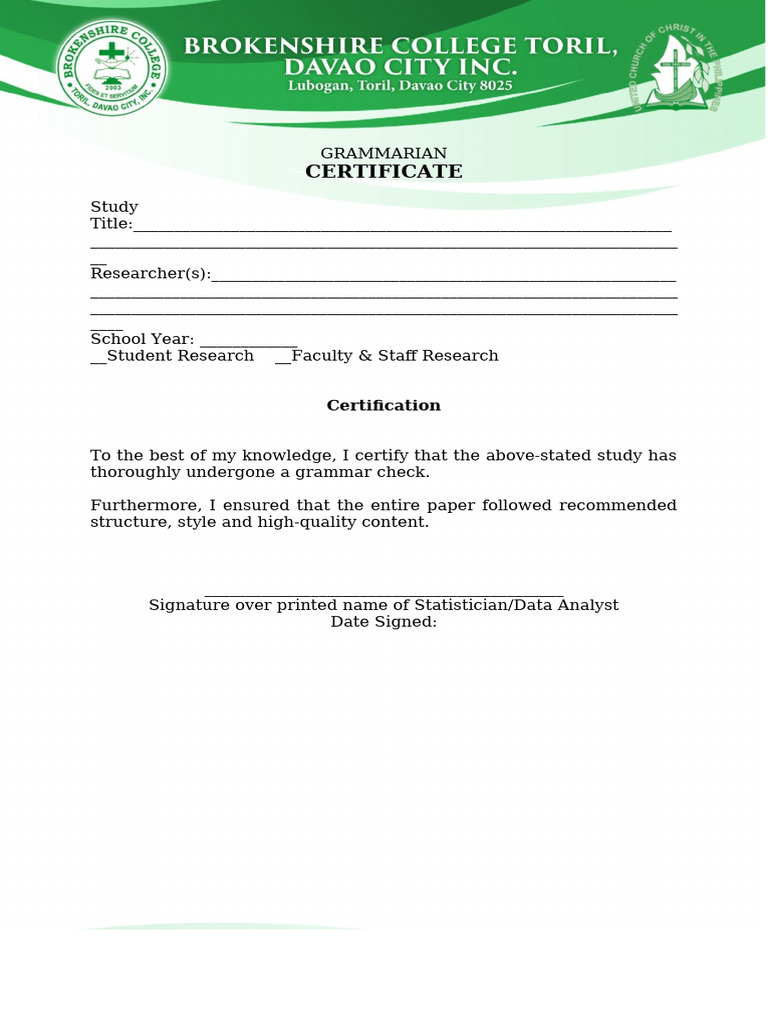 7 Grammarian Certification | PDF | Technology & Engineering