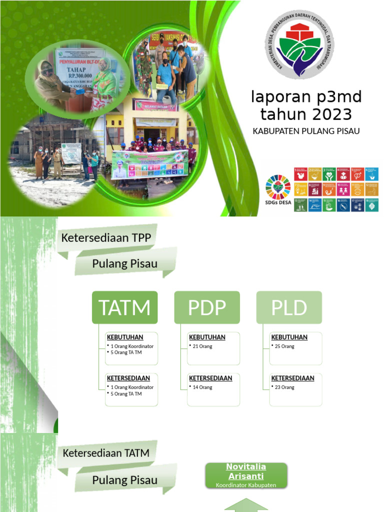 Contoh LAPORAN PROGRAM P3MD Akhir Tahun | PDF