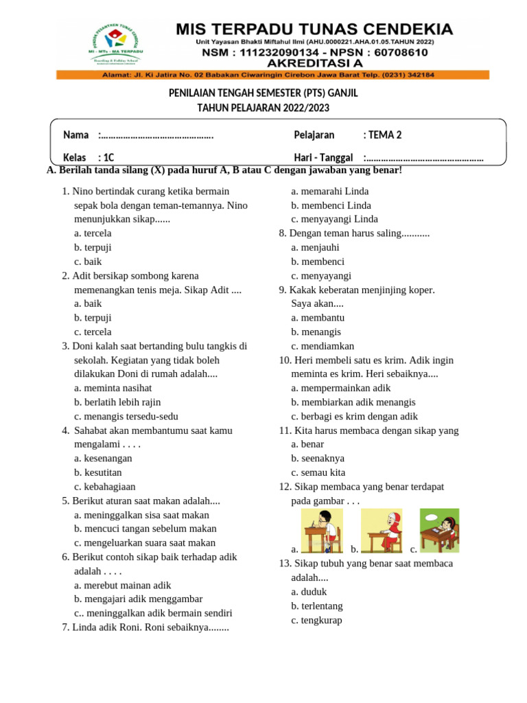 PTS Tema 2 KLS 1C | PDF