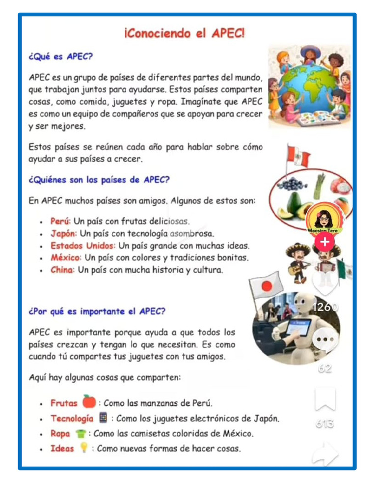Fichas Del APEC 11 NOVIEMBRE | PDF